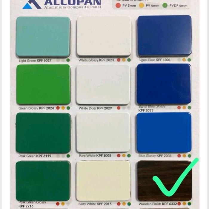 Jual ACP ALCOPAN ALUMUNIUM COMPOSITE 1220X2440X4MM PV.FREE ONGKIR ...