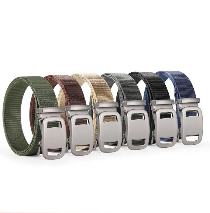 【READY STOCK】Nylon Canvas Belt Men's Punch-free All-match Belt - TikTok ...