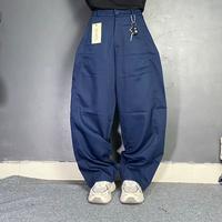 Promo Celana Barrel Pants SMA Abu SMP Navy Panjang Baggy Unisex Premium ...