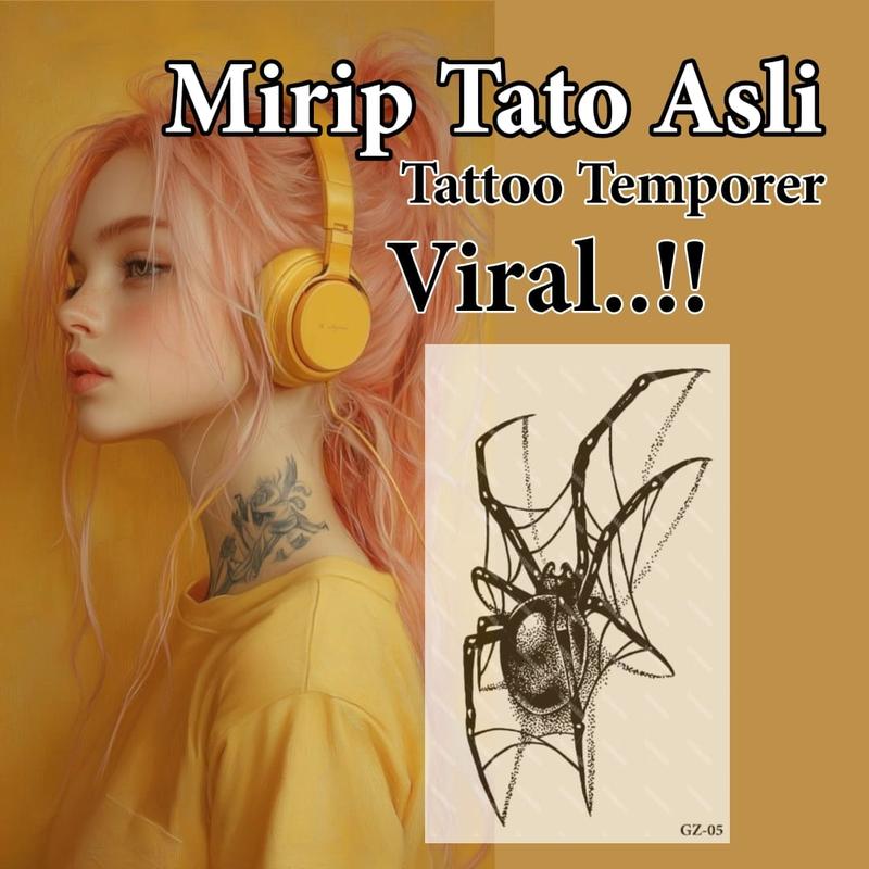 Stiker Tato Temporer Semi Permanent Motif seri gz 1-25 Tato Galeri ...
