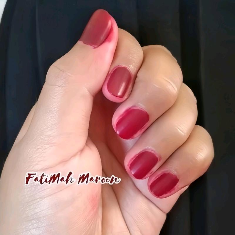 FATIMAH inaiku muslimah | kutek nail muslimah sah untuk sholat kumaroon ...