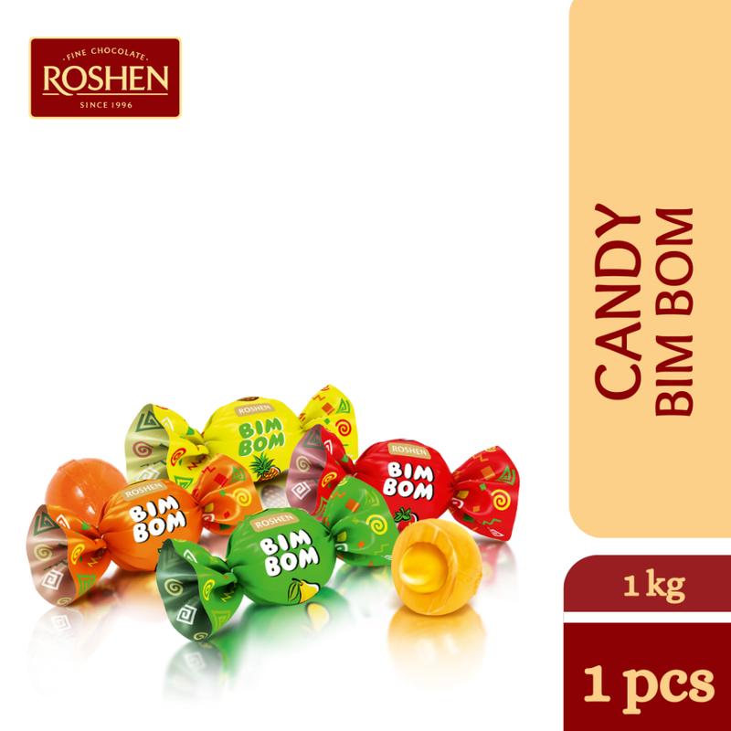 ROSHEN BIM BOM CANDY MIX FLAVOR 250G/500G/1KG coklat borong - TikTok ...