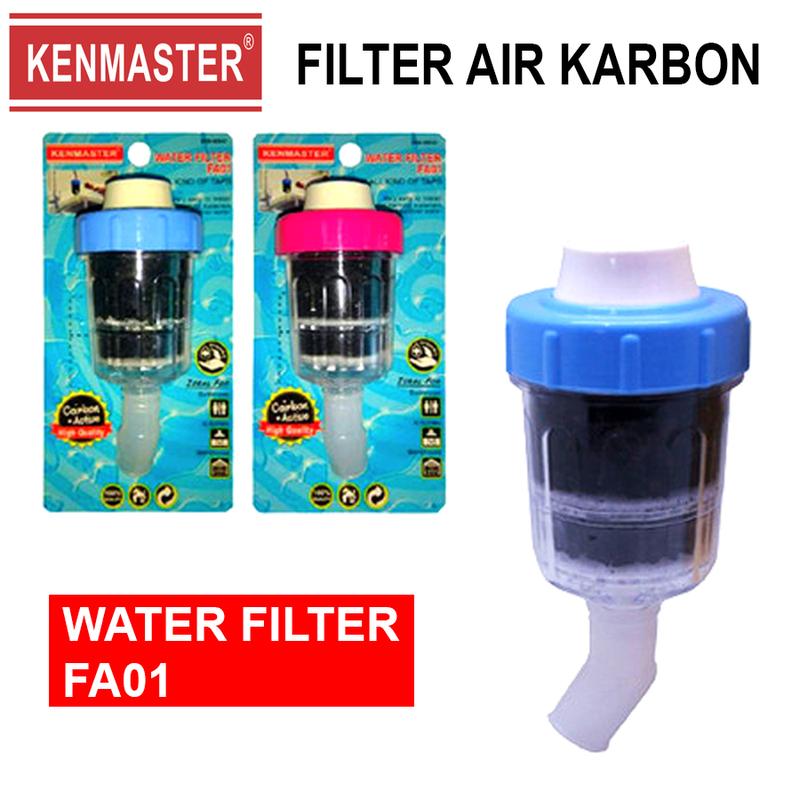 Filter Air Carbon Active Corong / Saringan Air Kran Original Kenmaster ...