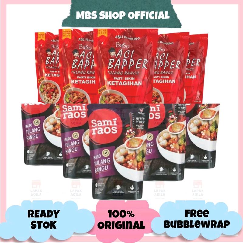 BOCI BAKSO DAN ACI SAMIRAOS BAPPER Hotpot Food Halal - TikTok Shop Malaysia
