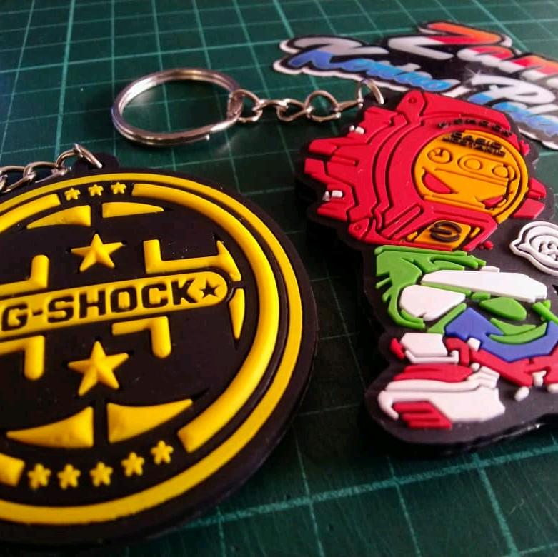KEYCHAINS G TERKEJUT KEYCHAIN GETAH RUBBER KEYCHAIN KEYRING MOTOR ...
