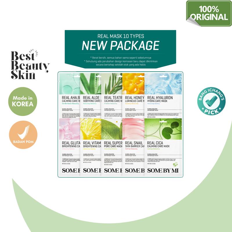 SOMEBYMI Real Care Sheet Mask 20g - Shop | Tokopedia