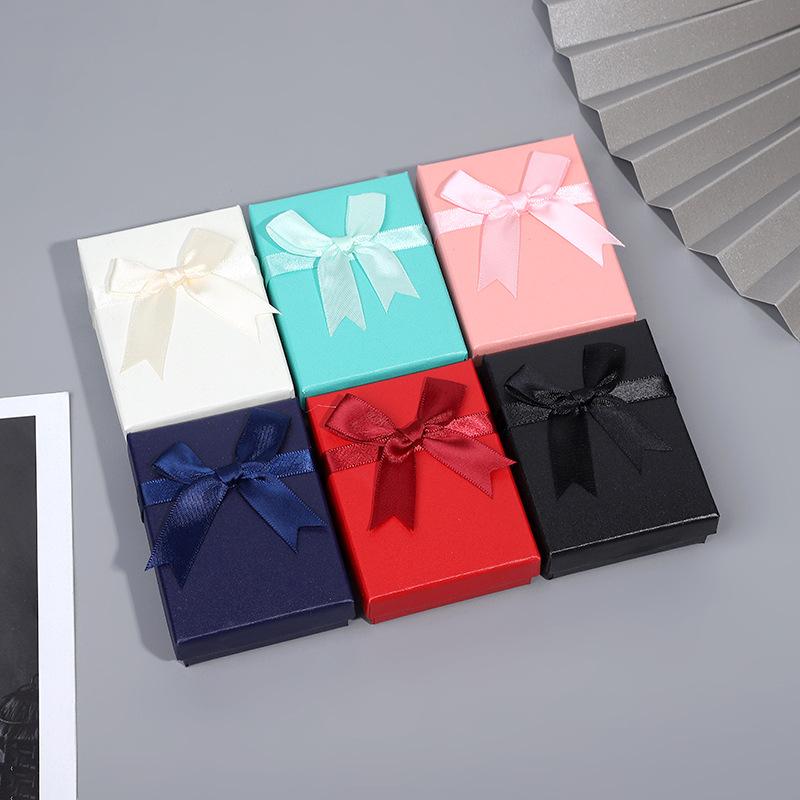 Jewelry Gift Box Kotak Penyimpanan Hadiah Cincin Kalung Anting - Shop ...