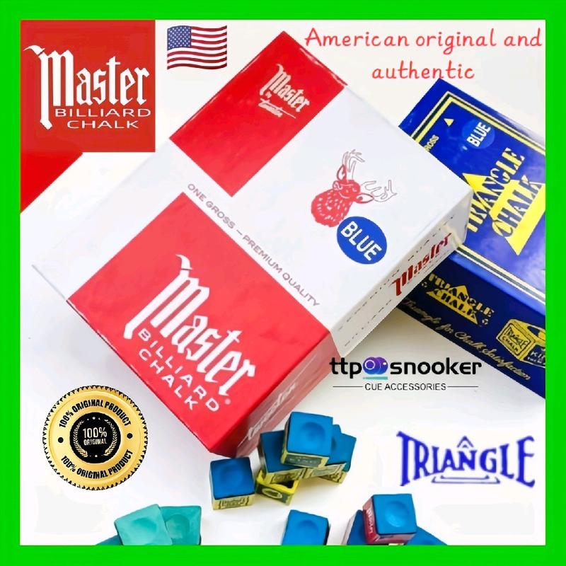 Original tweeten USA MASTER &TRIANGLE snooker cue chalk - TikTok Shop ...