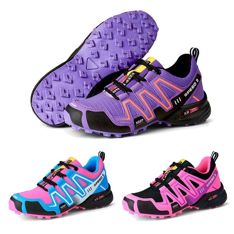 Kasut Kembara untuk Wanita, Gaya Sukan, Sneakers Trekking Solomon ...