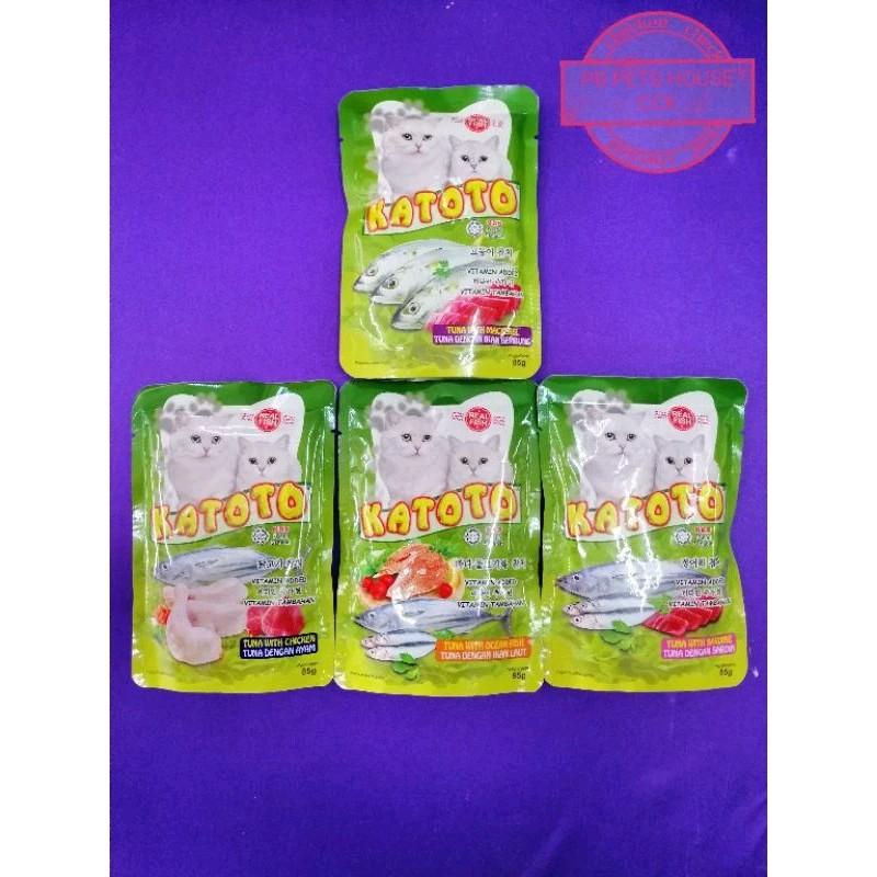 Katoto cat wet food pouch 85g /Makanan Kucing Basah - TikTok Shop Malaysia
