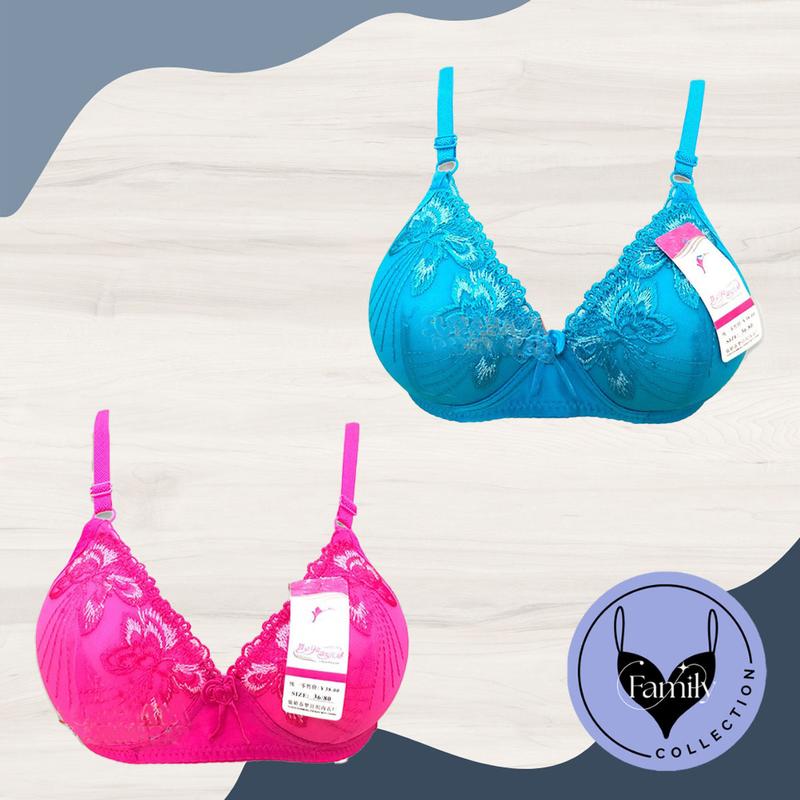 BRA / BH RENDA BRUKAT ELEGAN BUNGA BUNGA NON KAWAT - Shop | Tokopedia