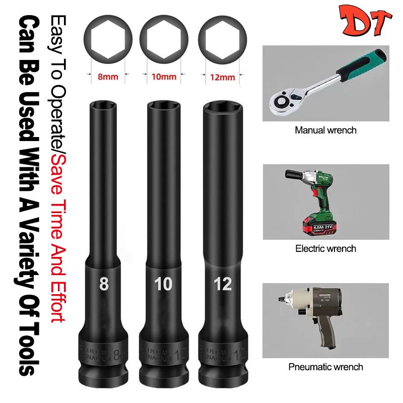 Kepala Soket lmpak Jenis Heksagon Hex Socket Impact Wrench Hex - TikTok ...