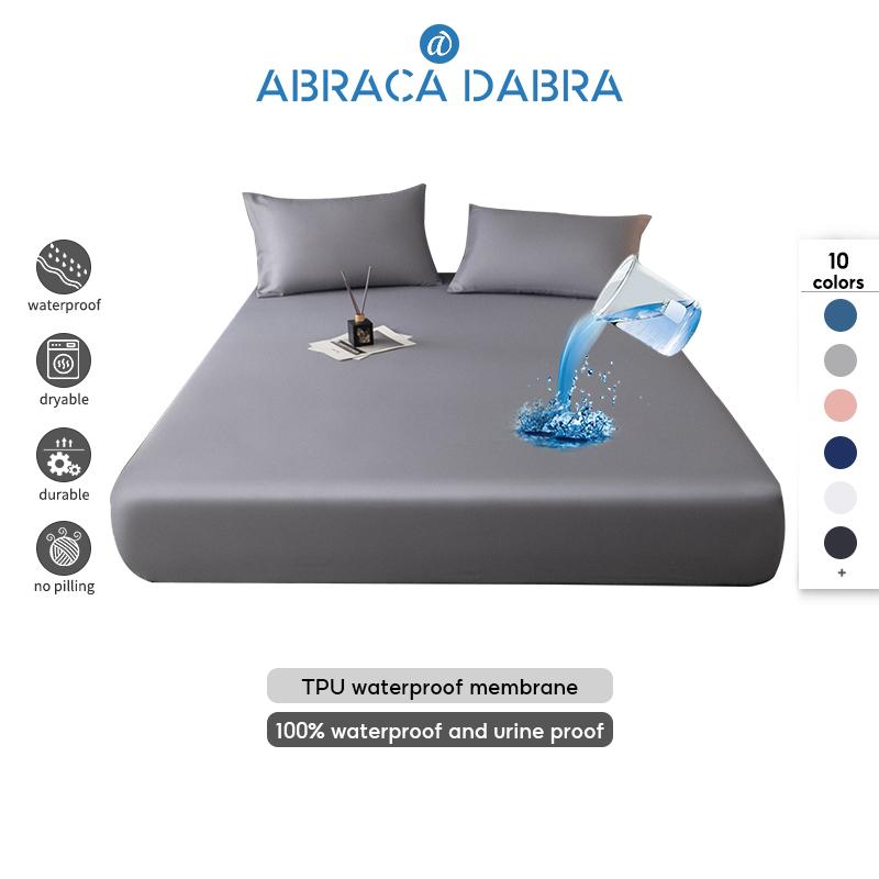 Abraca Dabra Mattress Protector, 100% Waterproof Fitted Bedsheet ...