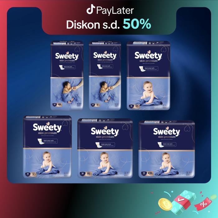Promo Sweety Skin Premium - Popok Bayi Celana / Baby Pants Diaper - All ...