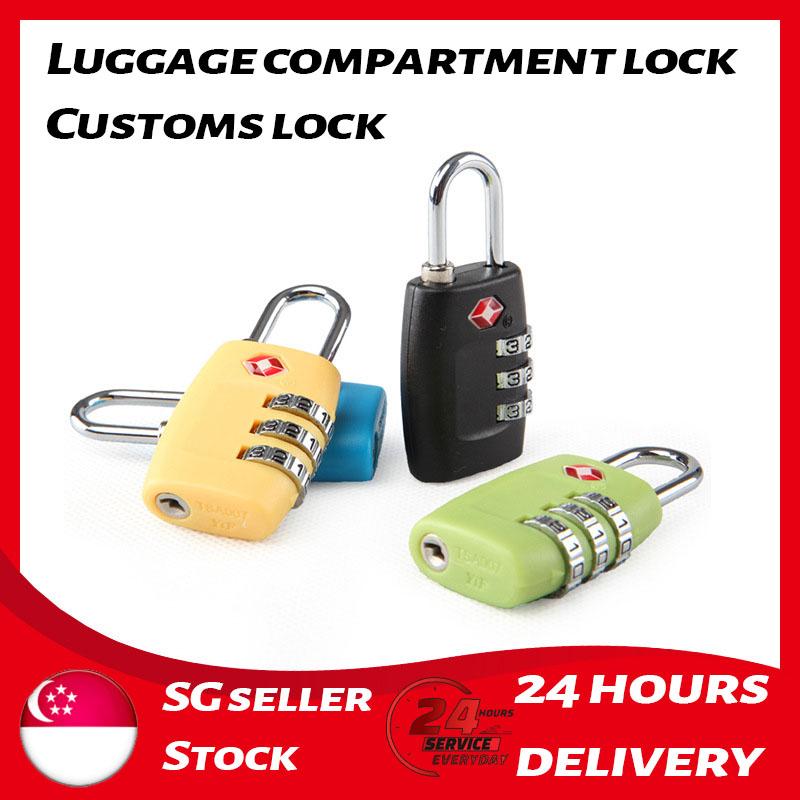 TSA Customs Smart Combination Lock Bag Overseas Travel Padlock - TikTok ...