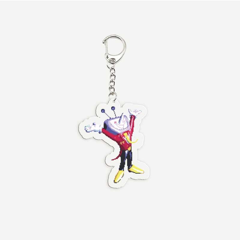 Cute Game Deltarune Spamton Tenna Baby Keychains for Accessories Bag ...