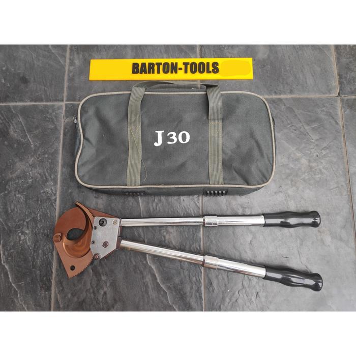 Jual 800mm ACSR J25 BARTON Ratchet Cable Cutter Gunting Pemotong Kabel ...