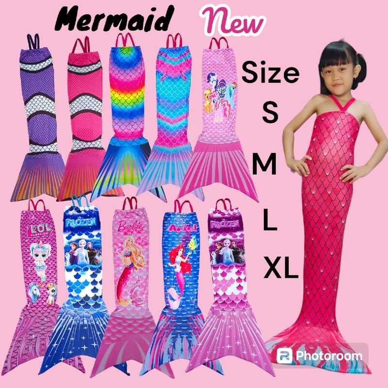 PROMO (HARGA GLOSIR) Baju mermaid baju renang kostum mermeid - Shop ...