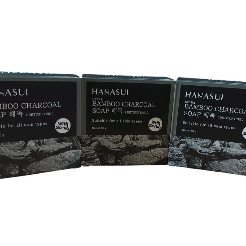 sabun hanasui bamboo 3pcs 60 g - Shop | Tokopedia
