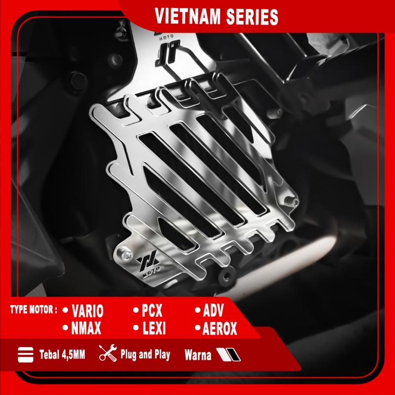 AVMOTO Cover Radiator 3D Premium Vietnam Series Vario, ADV, PCX, - Shop ...