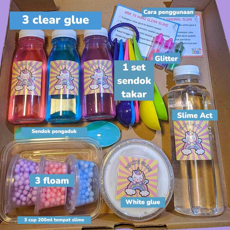 SLIME KIT TERLENGKAP BY JOOMKIDS - SLIME KIT TERMURAH joybox - Shop ...