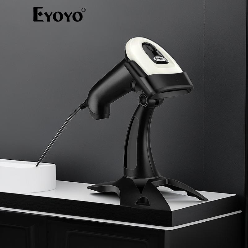 Eyoyo Bluetooth Barcode Scanner 2D QR Scanner Adjustable Stand - TikTok ...