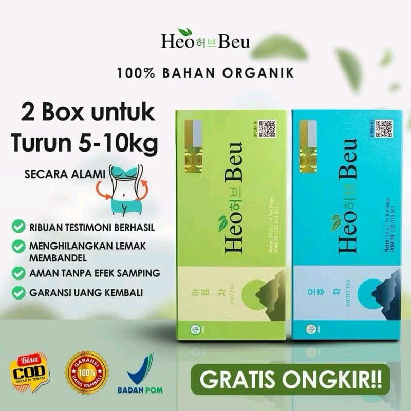 Heo Beu | Teh Herbal BPOM - Tea Diet Minuman - Shop | Tokopedia