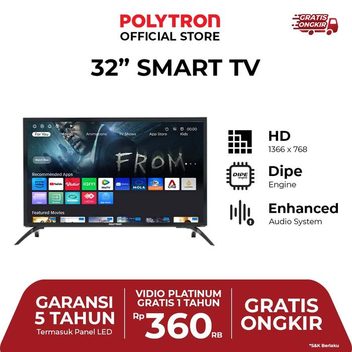 Promo POLYTRON SMART DIGITAL TV 32" PLD 32CV1869 - PLD 32CV1869 Cicil 0 ...
