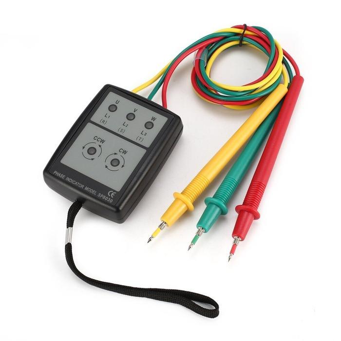 Jual Terlaris Digital 3 Three Phase Indicator Rotation Sequence Meter ...