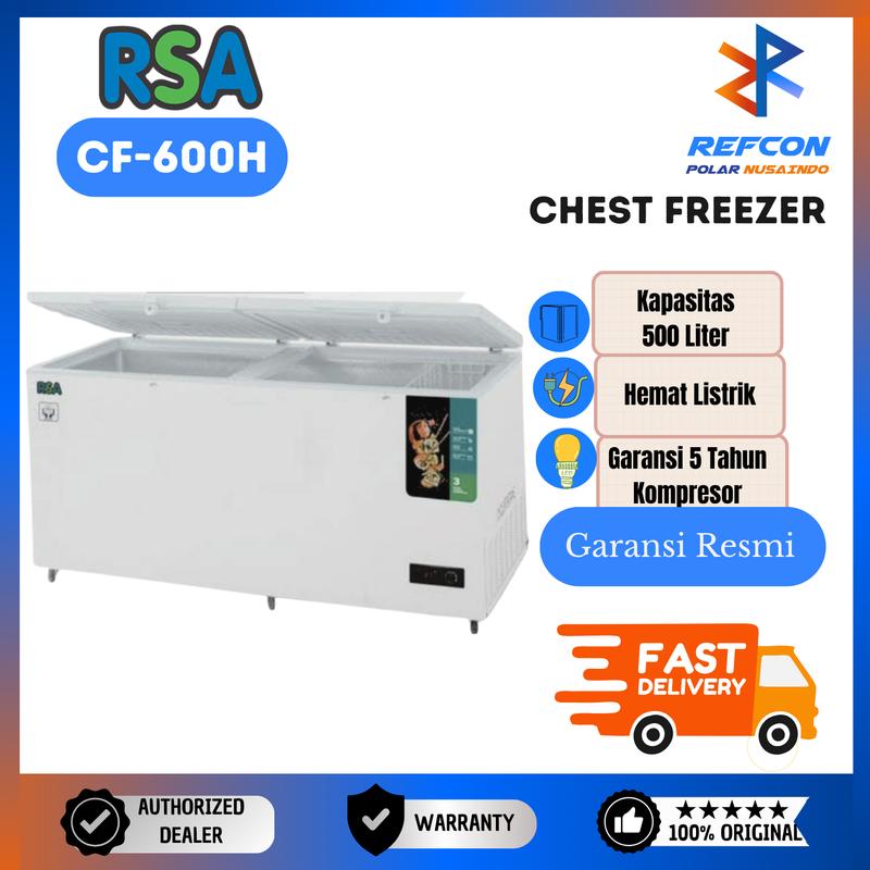 Chest Freezer RSA CF-600 H / CF600H Freezer Box 500 liter - Shop ...