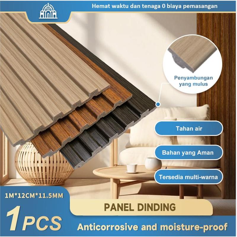 Panel dinding plastik kayu dinding panas Panel panggangan berkualitas ...