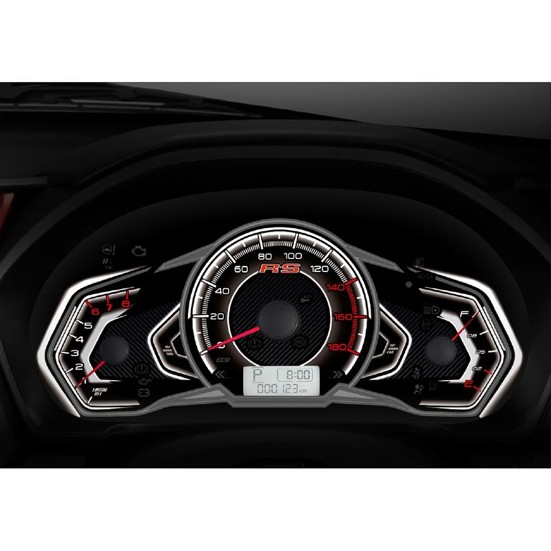 Aksesoris Mobil Custom Speedometer Brio/Mobilio White Racing - Shop ...
