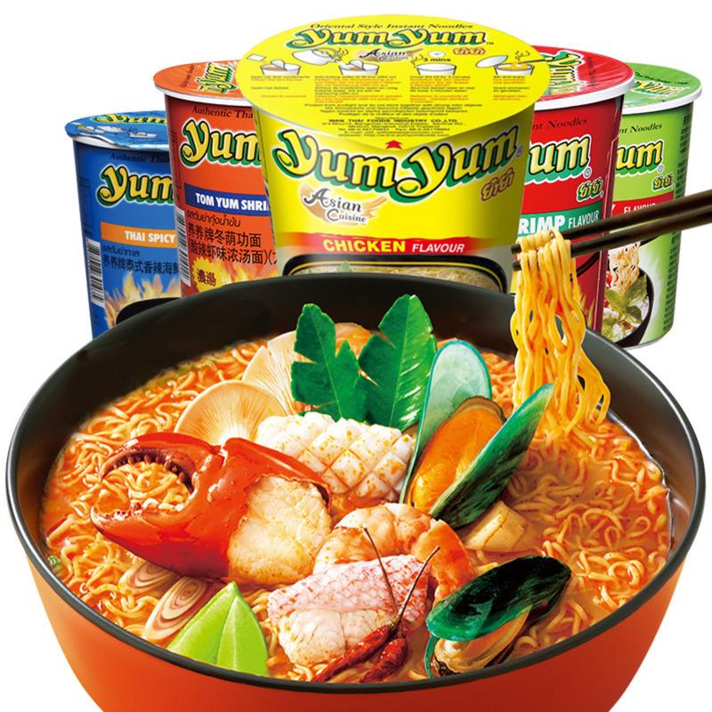YUM YUM Cup Noodle ( CURRY KAW / SEAFOOD / TOMTAM KUNG ) YUM - TikTok ...