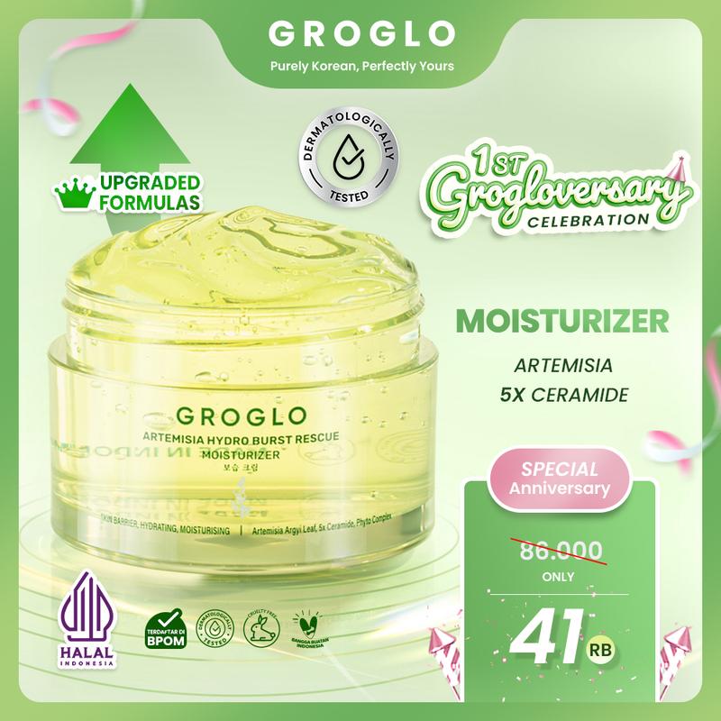 [GROGLO] Moisturizer Pelembab gel skincare Korea mencerahkan - Shop ...