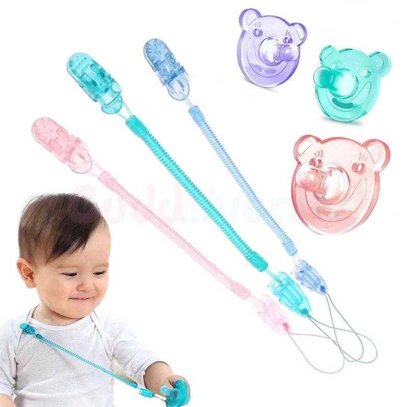 Newborn pacifier Soft entry Anti-flatulence design Food-grad - TikTok ...