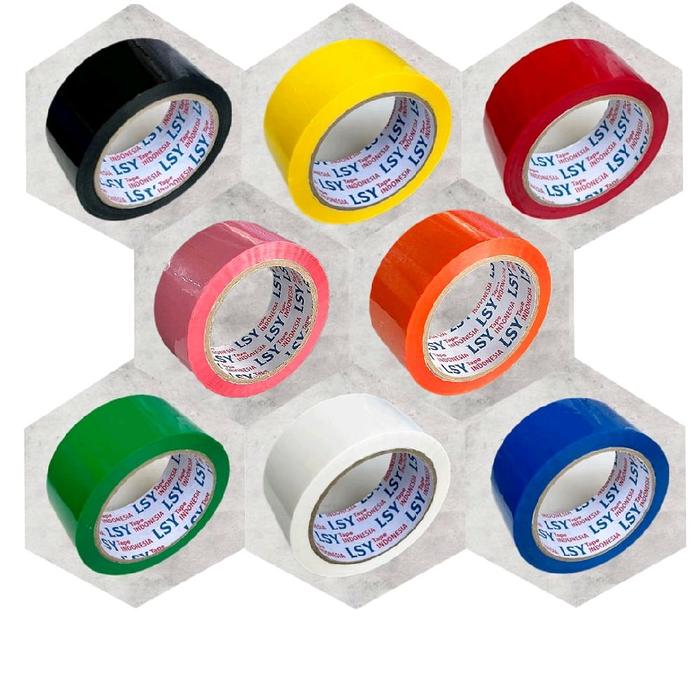 Jual lakban warna warni 45mm x 80yard full LSY TAPE INDONESIA ( CBM ...