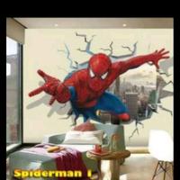 Jual WALLPAPER KUSTOM 3D WALLPAPER CUSTOM WALLPAPER DINDING MARVEL IRON ...