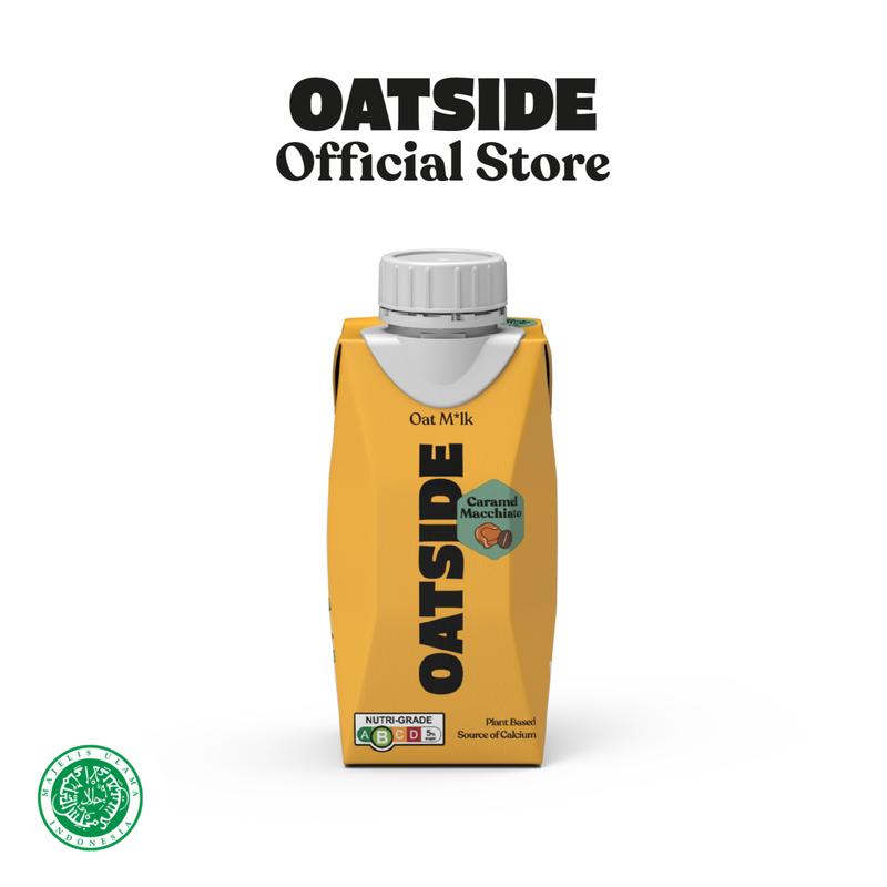 OATSIDE Caramel Macchiato Coffee Oat Milk 200ml - Creamy, Lactose ...
