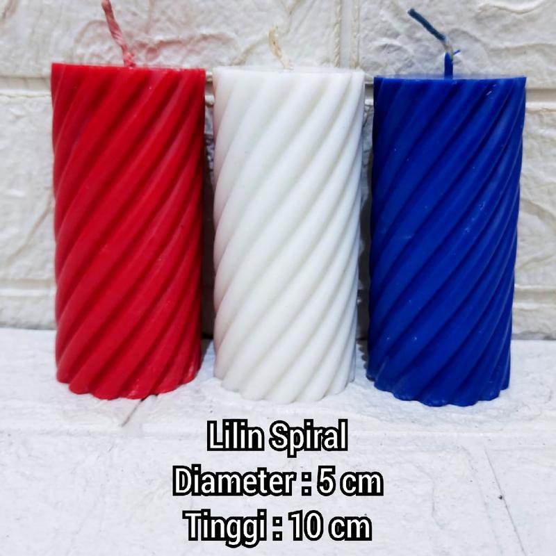 Lilin spiral besar / lilin ulir 5x10cm - Shop | Tokopedia