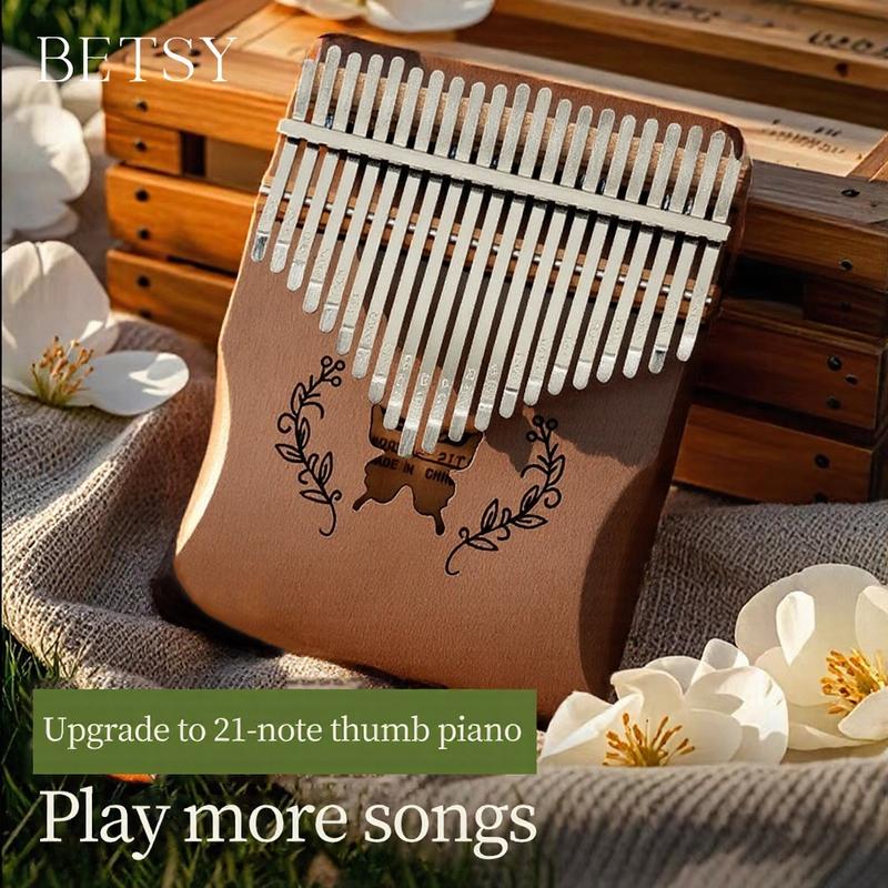 Kalimba, BETSY, Piano Ibu Jari, 21 Nada, Papan Tunggal Penuh - TikTok ...