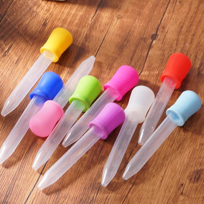Graduated Silicone Dropper Baby Feeding Medicine And Water Anti ...