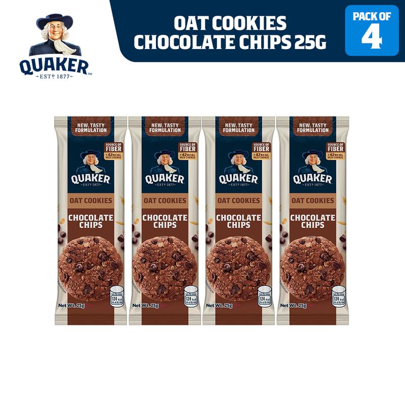 Quaker Oat Cookies Chocolate Chips 25g - Bundle of 4 - TikTok Shop ...