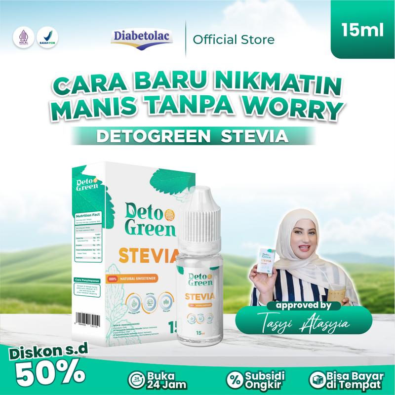 DetoGreen Stevia – Pemanis Alami Daun Stevia Pengganti Gula - Shop | Tokopedia