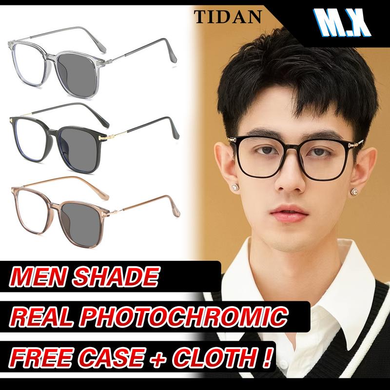 Photochromic eyeglasses MX STUDIO MX-TIDAN Anti-Radiation Eyeglasses ...