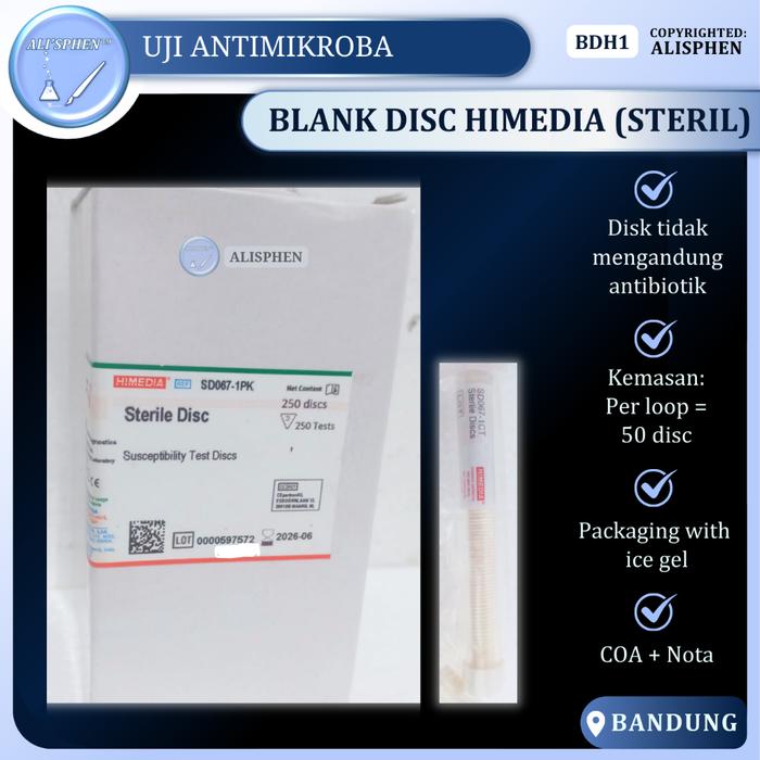 Jual Blank Disc / Sterile Disc Antibiotik HIMEDIA - Jakarta Timur ...