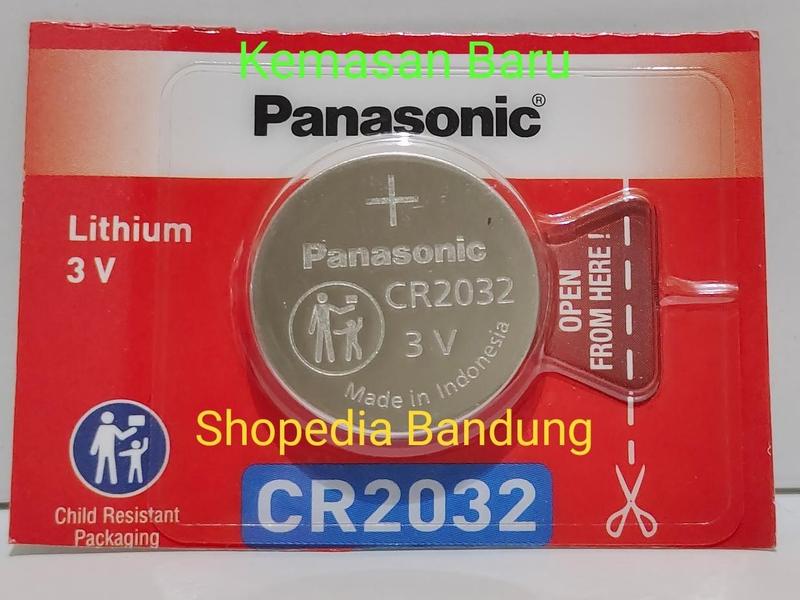 Baterai/Batre/Battery Jam Kancing CR2032/CR 2032 Panasonic Original ...