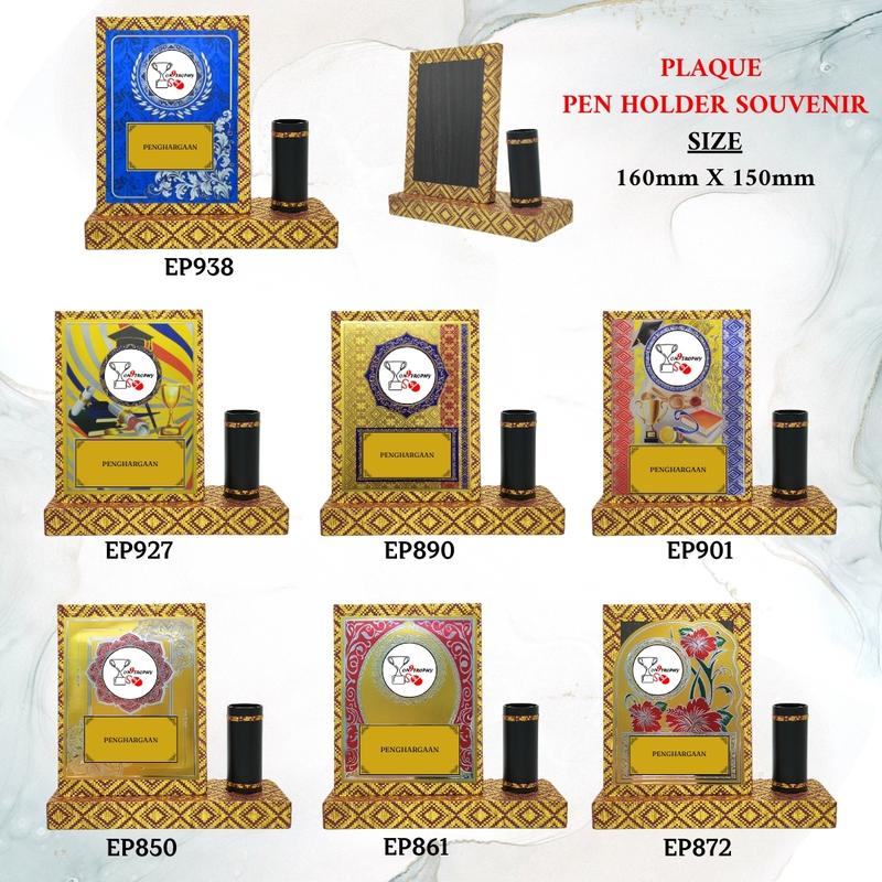 PLAQUE PEN HOLDER SOUVENIR - TikTok Shop Malaysia