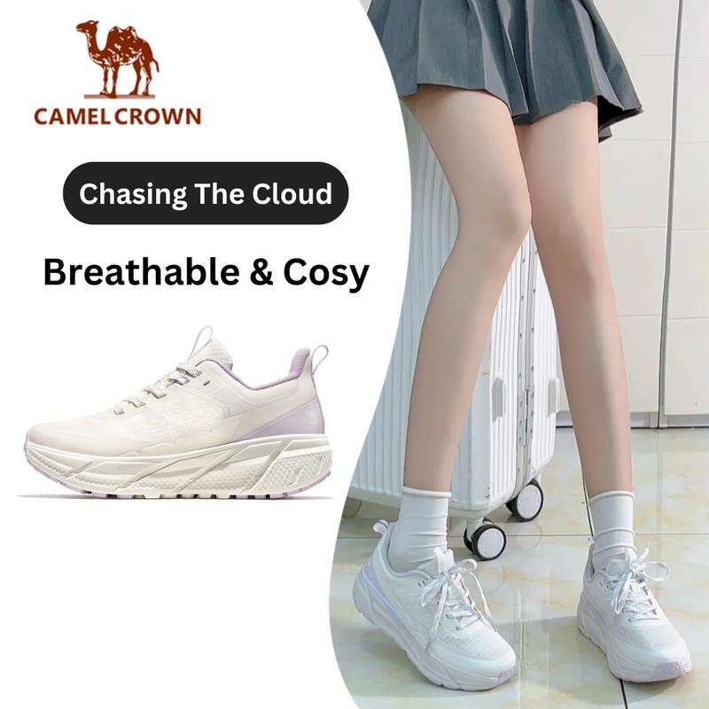 【Chasing The Cloud】 CAMEL CROWN Kasut Joging Wanita Kasut Lari - TikTok ...
