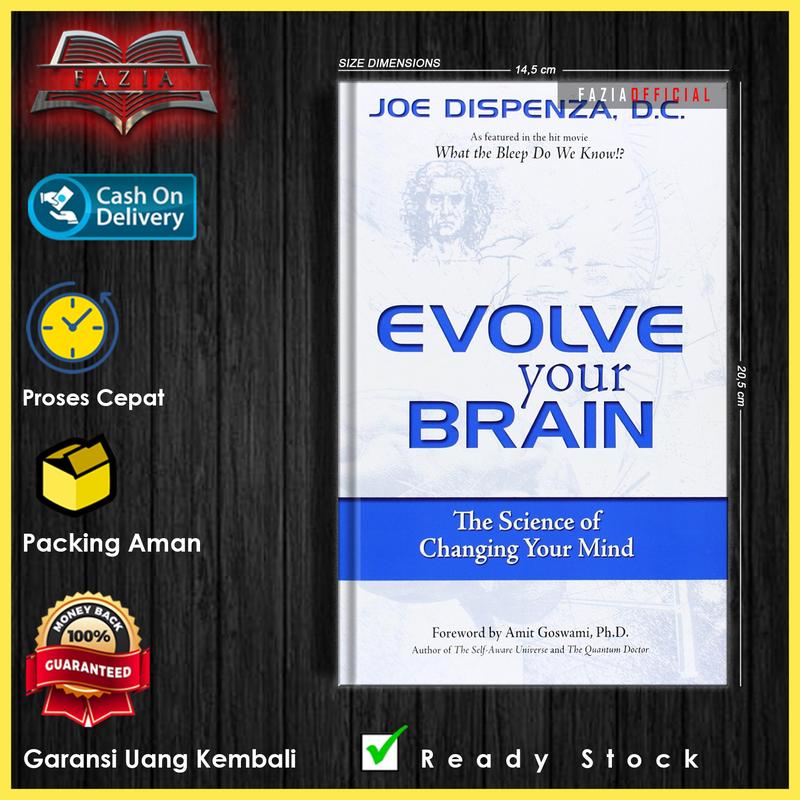 Evolve Your Brain by Joe Dispenza (English/Indonesia) - Shop | Tokopedia
