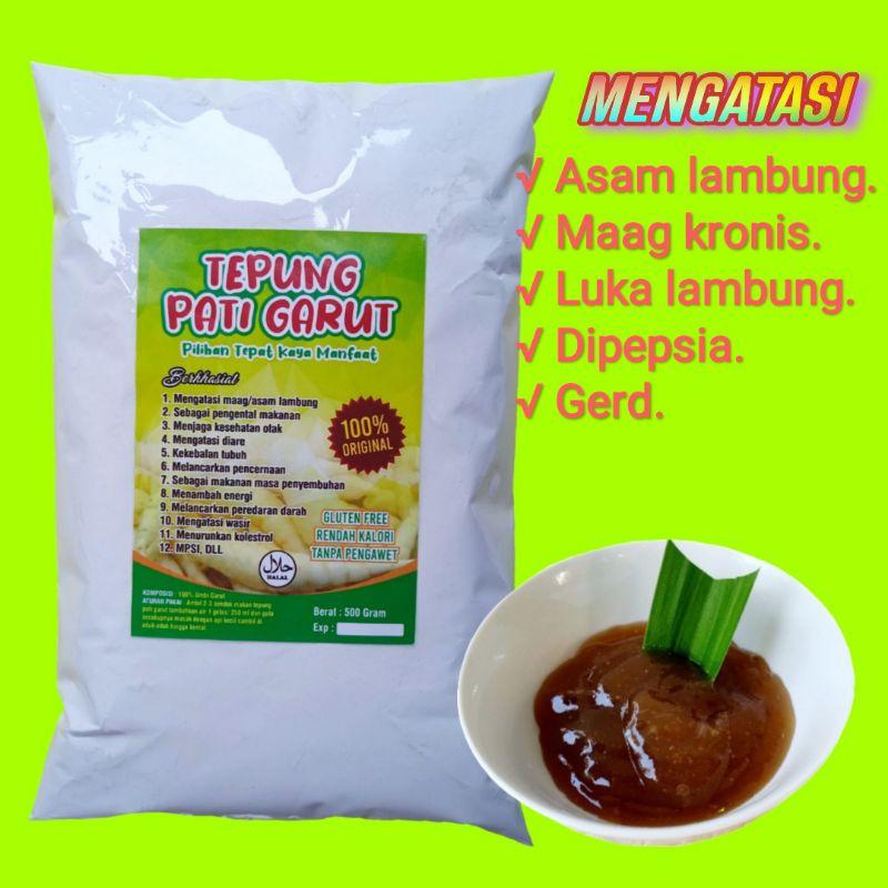 Tepung Pati Garut Premium 1 Kg Tepung Garut Asli Obat Maag Asam Lambung ...